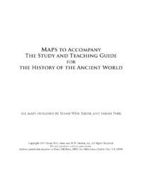 Study and Teaching Guide for the History of the Ancient World - Well ...