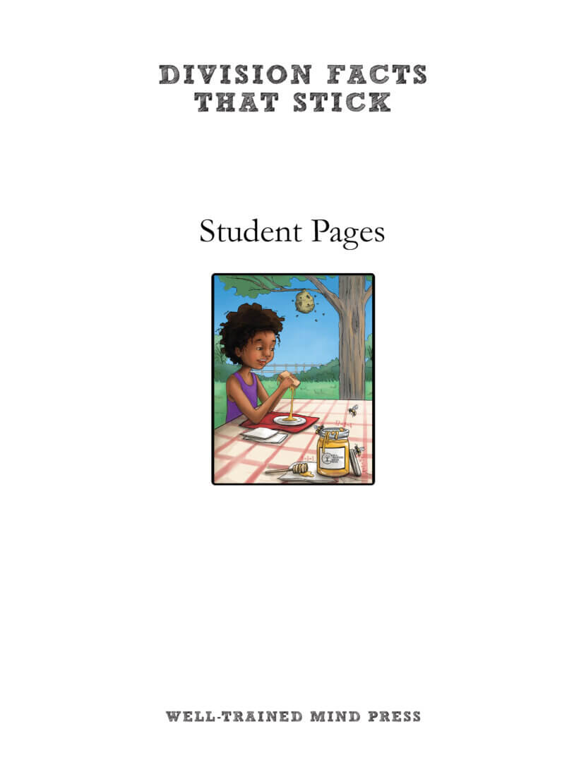 Division Facts that Stick, Student Pages (Downloadable PDF) - Well ...