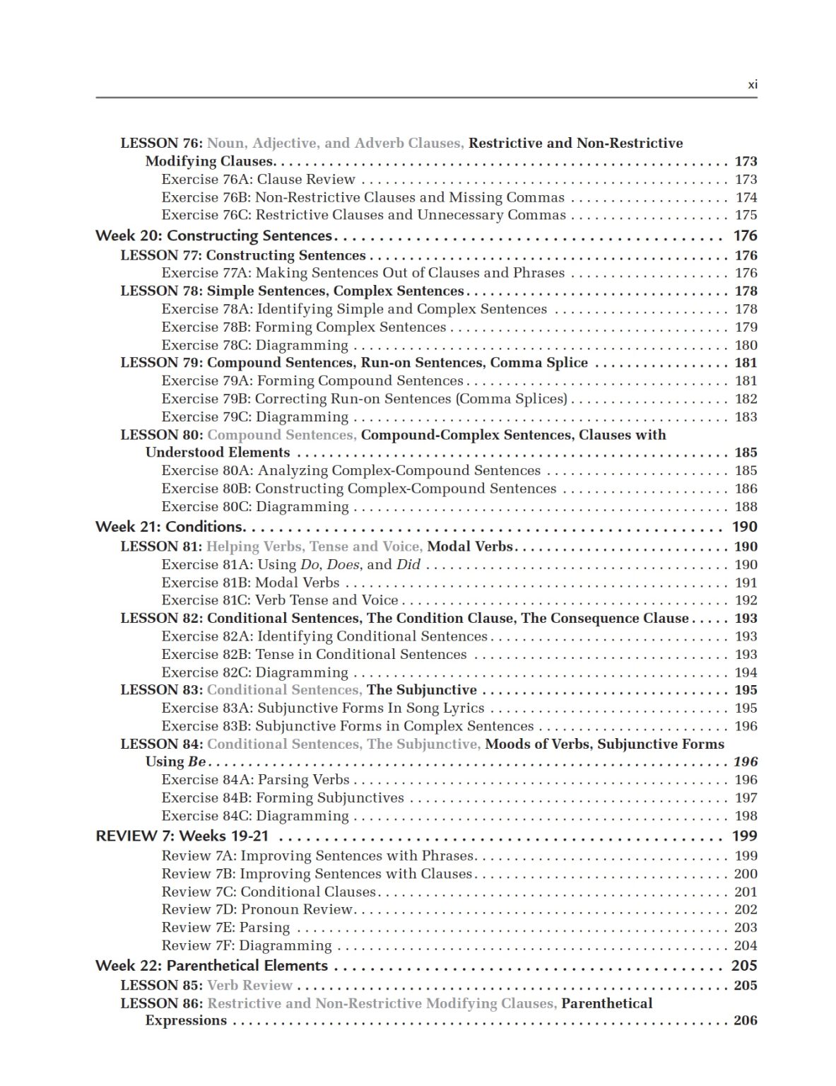 Grammar for the Well-Trained Mind, Revised Key to the Purple Workbook ...