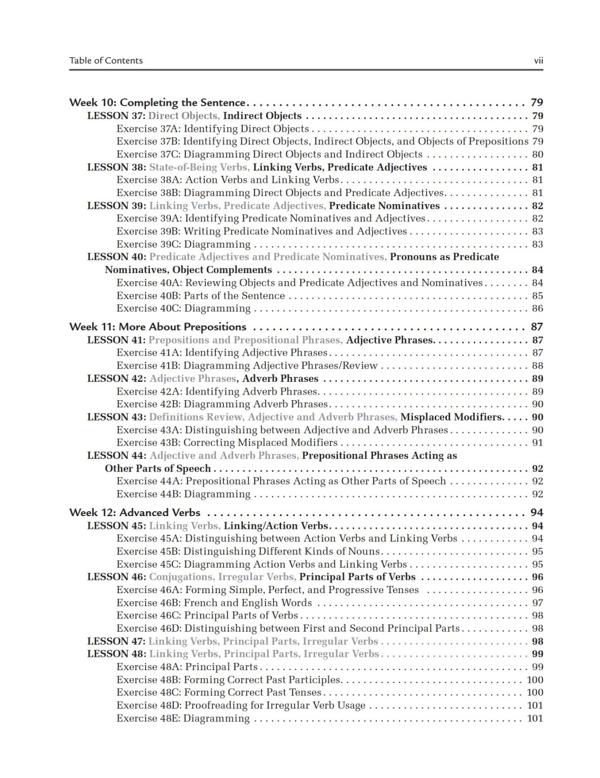 Grammar for the Well-Trained Mind, Key to the Red Workbook - Well ...