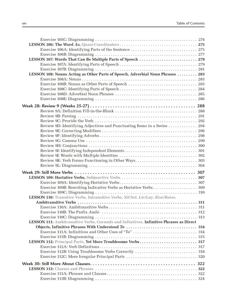 Grammar for the Well-Trained Mind, Key to the Red Workbook - Well ...