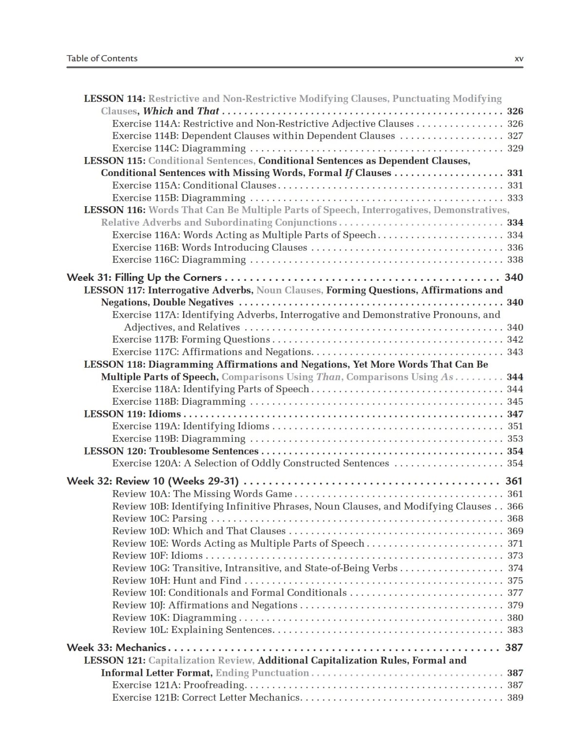 Grammar for the Well-Trained Mind, Key to the Red Workbook - Well ...