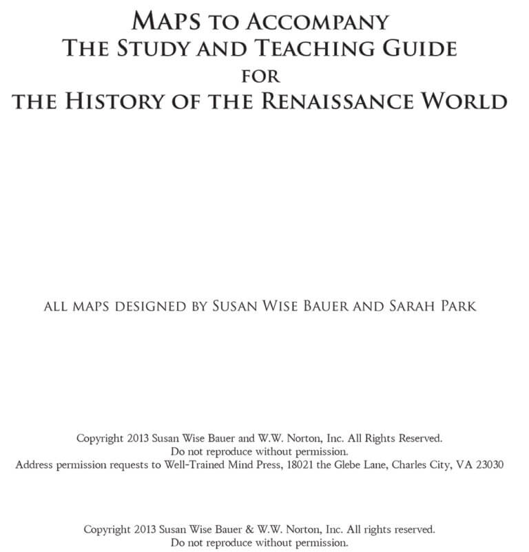 The Story of the World Vol. 3: Early Modern Times, Test Book - Well ...