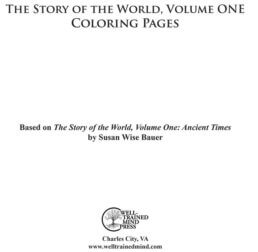 The Story of the World Vol. 1: Ancient Times, Revised Edition Activity ...