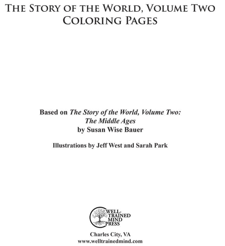The Story of the World Vol. 2: The Middle Ages, Activity Book - Well ...