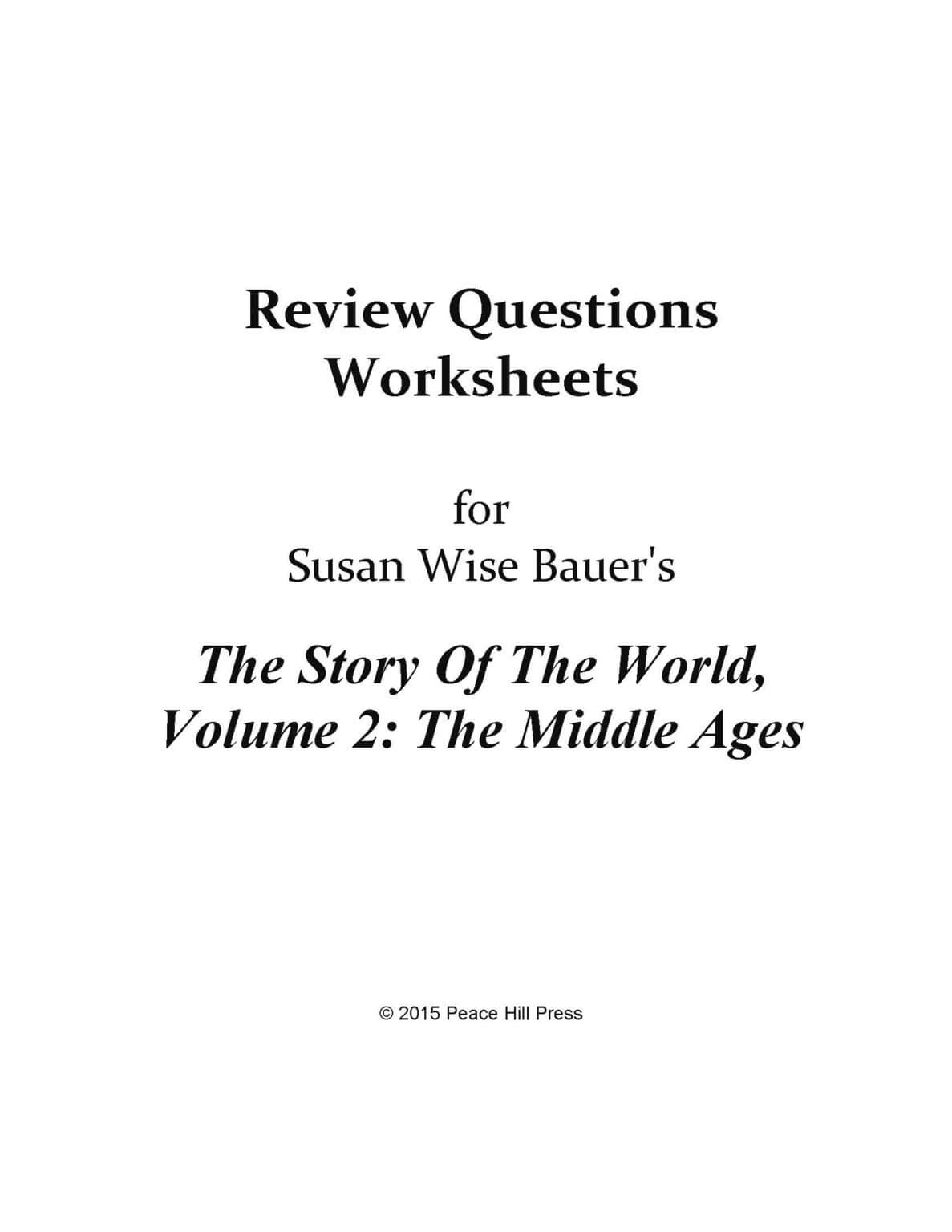 The Story of the World Vol. 2, Activity Book Companion: Review ...