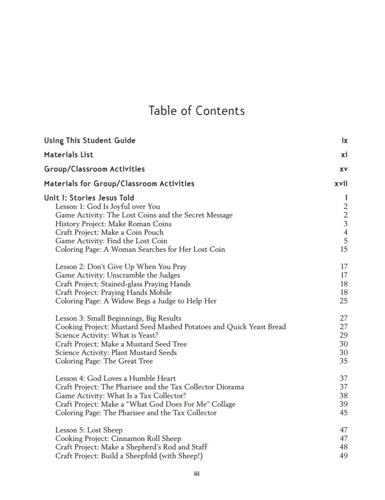 Telling God's Story, Year 1 Activity Book: Meeting Jesus Student Guide ...