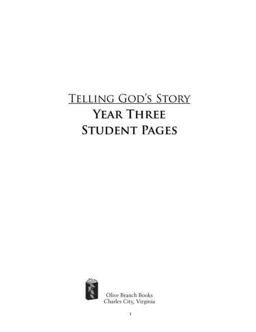 Telling God's Story, Year 3: The Unexpected Way Instructor Text and ...
