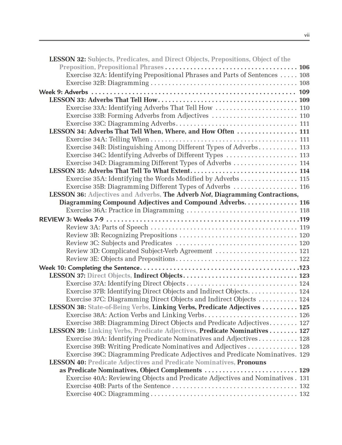 Grammar for the Well-Trained Mind Yellow Workbook - Well-Trained Mind