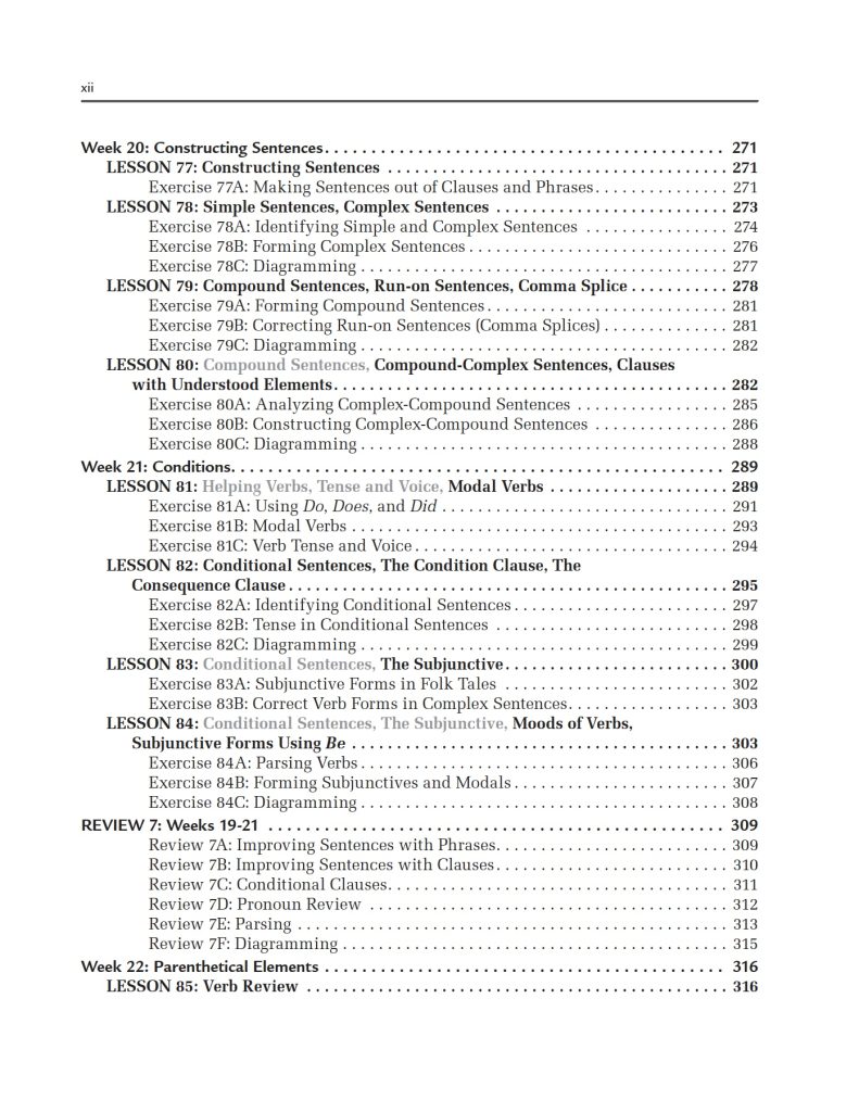 Grammar for the Well-Trained Mind Yellow Workbook - Well-Trained Mind