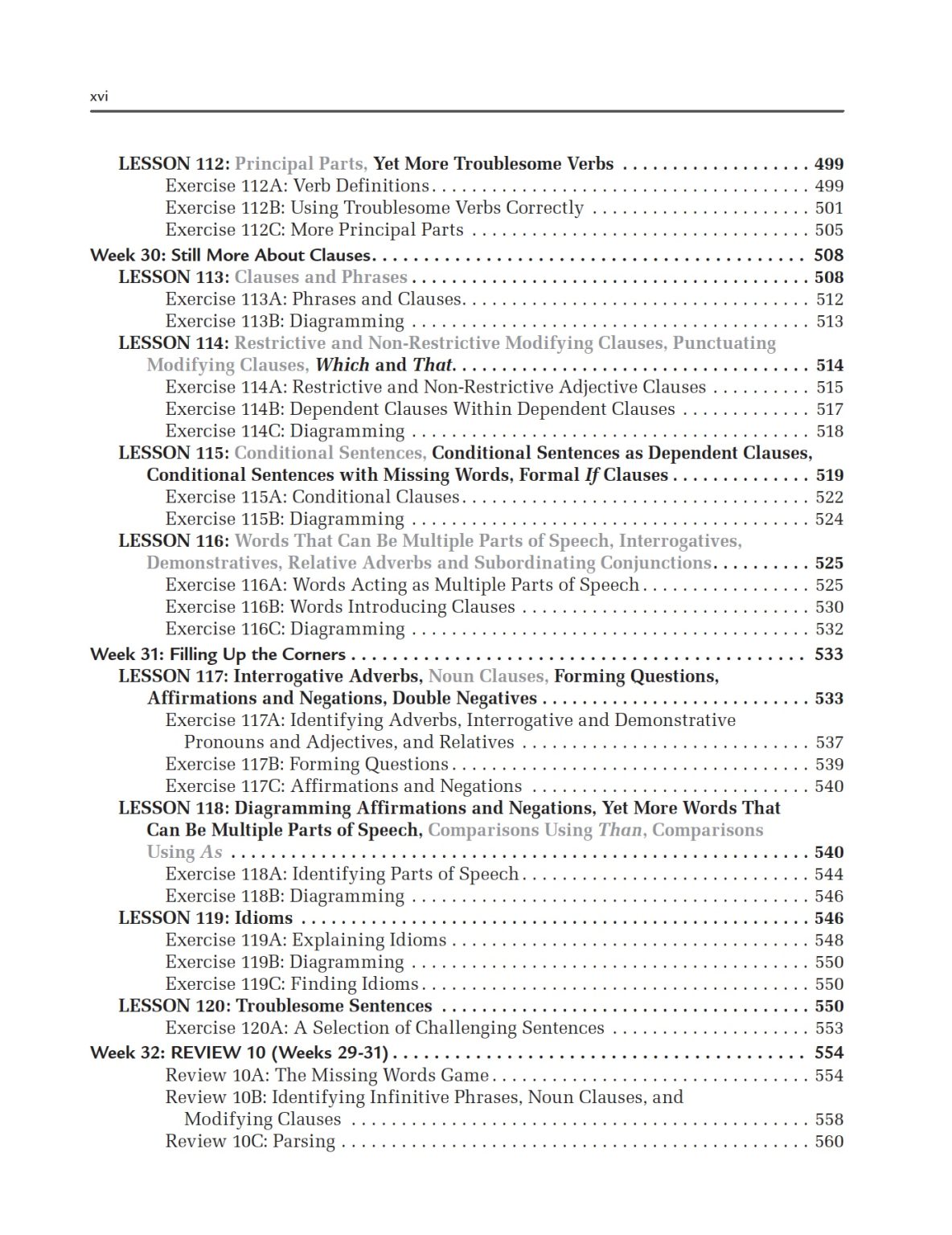 Grammar for the Well-Trained Mind Yellow Workbook - Well-Trained Mind