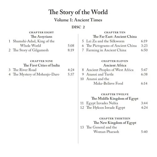 The Story Of The World Vol. 1: Ancient Times, Revised Edition Audiobook ...